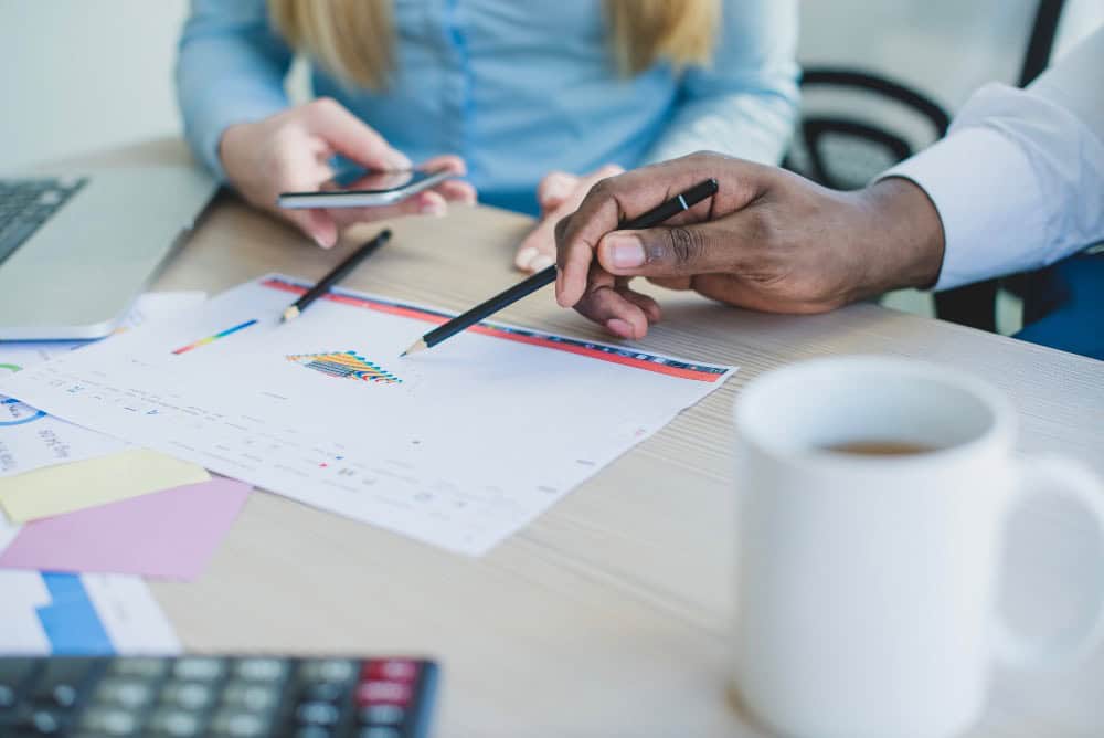 De combinatie van een microkrediet en een ondernemingsplan.